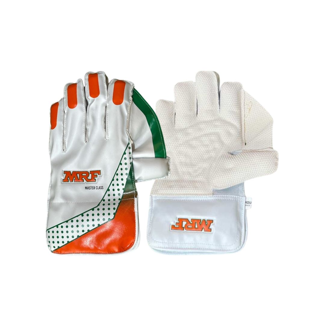 MRF Masterclass / Warrior Gold Cricket Wicket Keeping Gloves ...